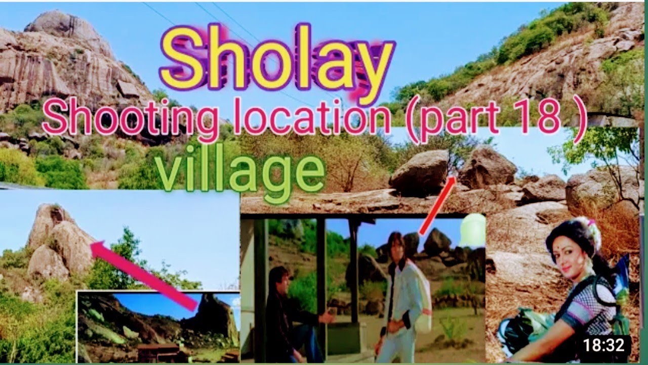 Sholay shooting location (part 18)sholay villige#sholay #vlog # ...