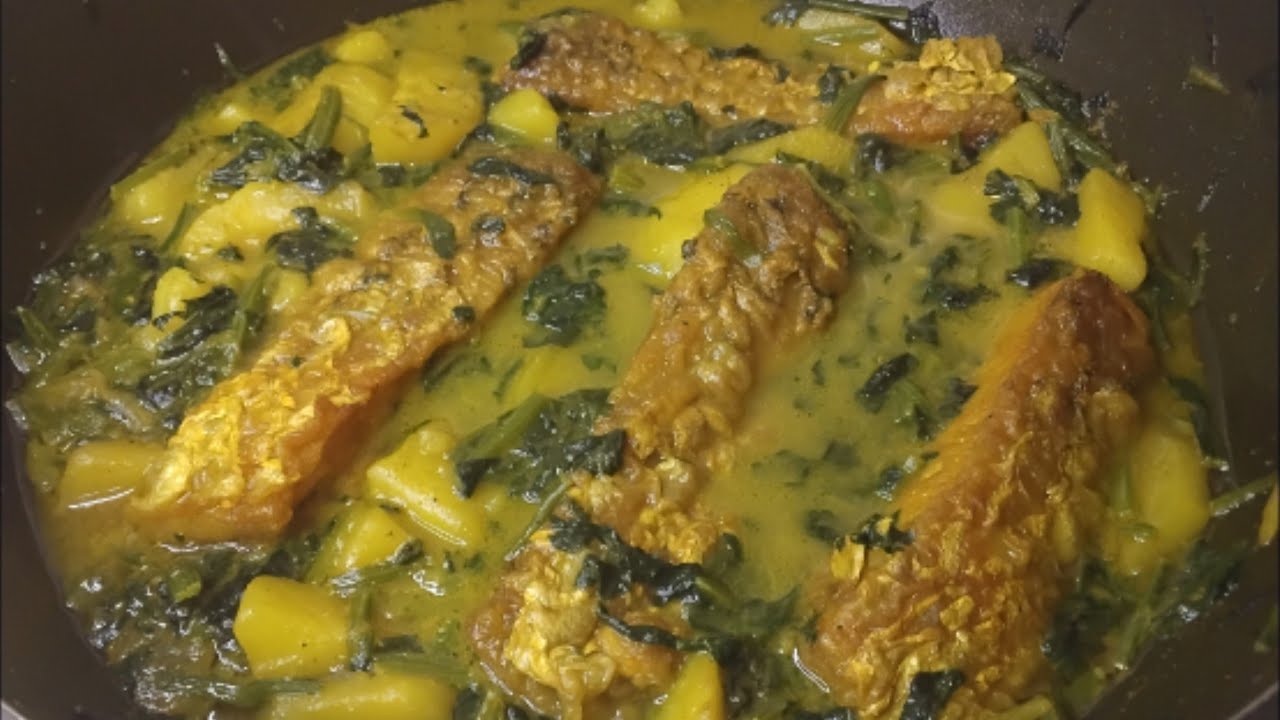পালংকাস এভাবে একবার রান্না করে দেখুন কতই না মজার হয়। palong sak dia ...