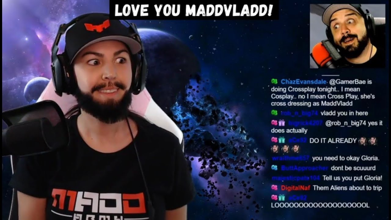 MADDVLADD/ THE OUTER MIDDLE SHOW COSPLAY || Twitch Clips #6 - YouTube