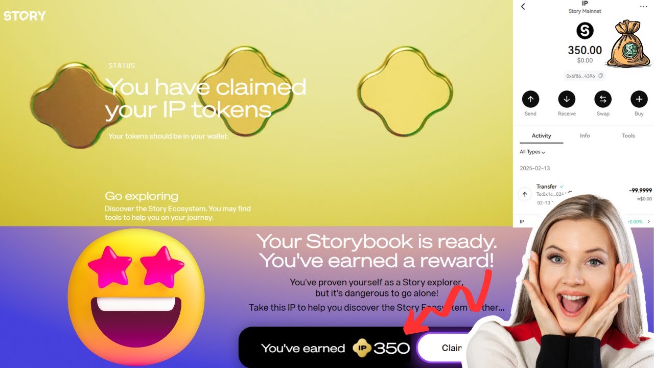 How To Claim Story Protocol Airdrop IP Token ? Story Protocol Token IP ...