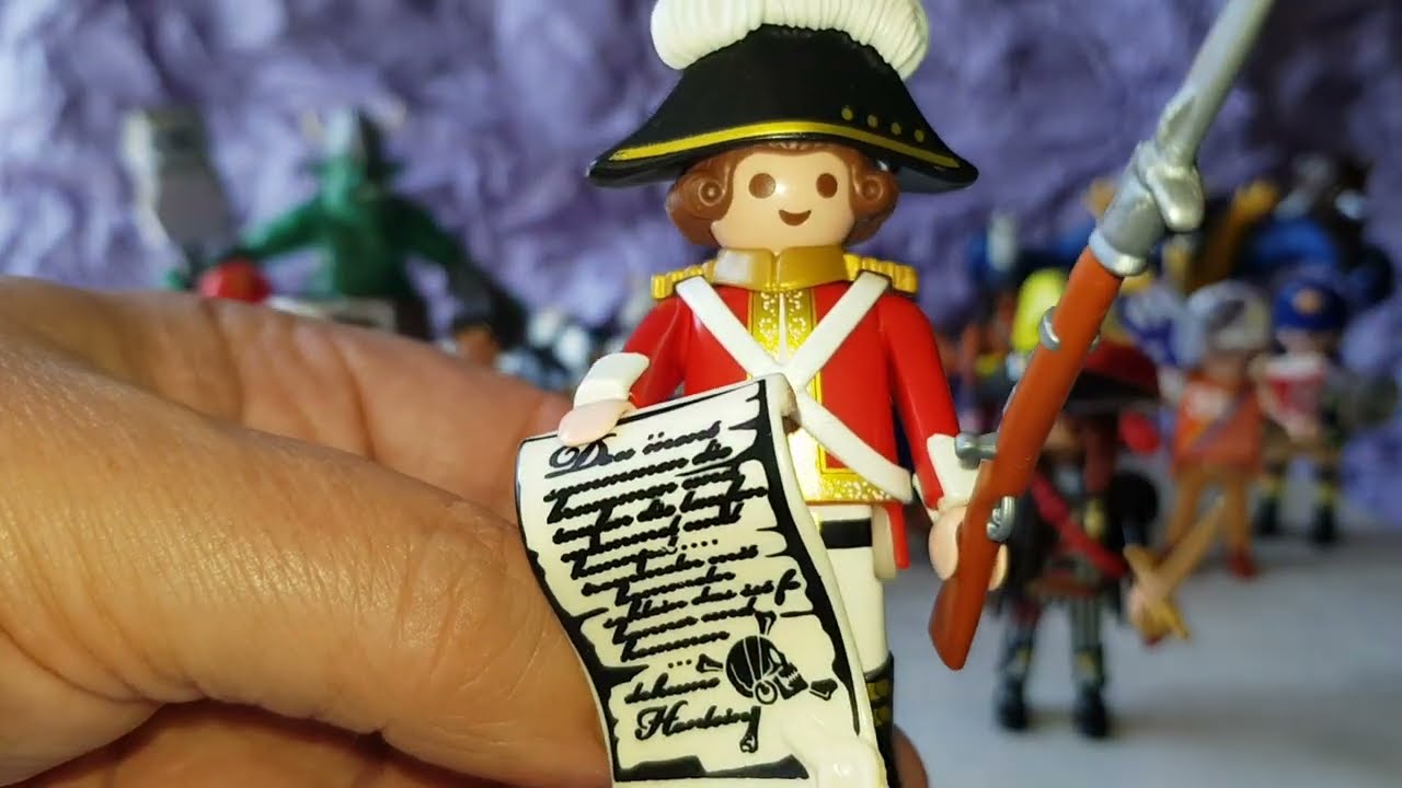 Unboxing Playmobil Capitán Pirata y General Británico. 70273. - YouTube