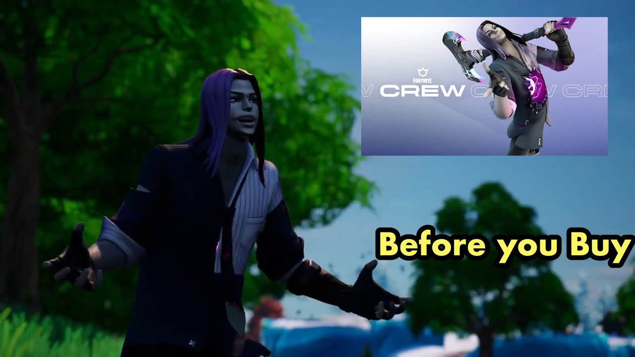 “NEW” STYX! FORTNITE CREW SKIN REVIEW (BEFORE YOU BUY) - YouTube