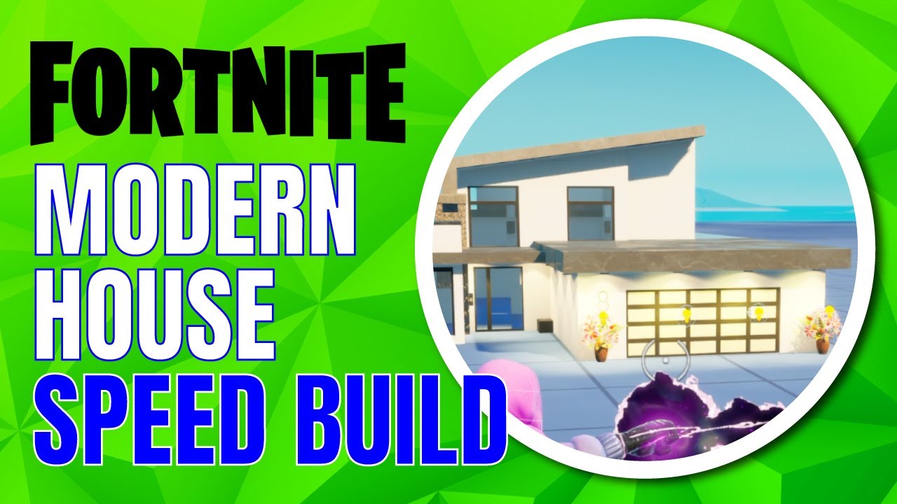 Modern House Speed Build | Fortnite - YouTube
