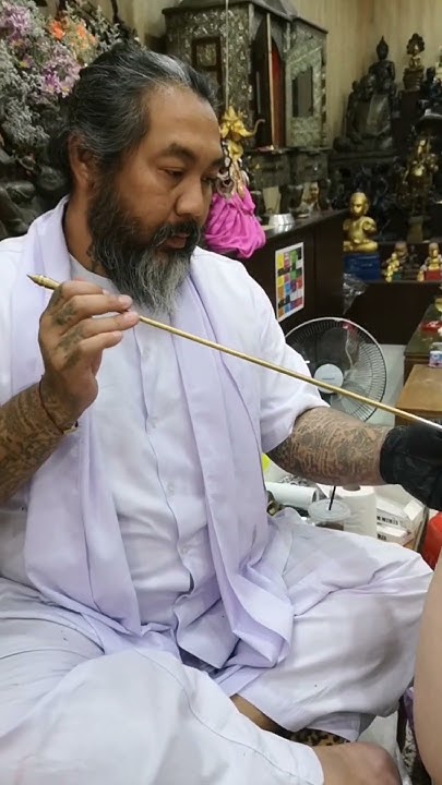 #tattoo #thaiart #tattooartist #thaiculture Ah chan oor - YouTube