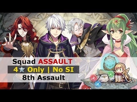 [FEH] Squad Assault 8th Assault [4* No SI Guide] - Fire Emblem Heroes ...