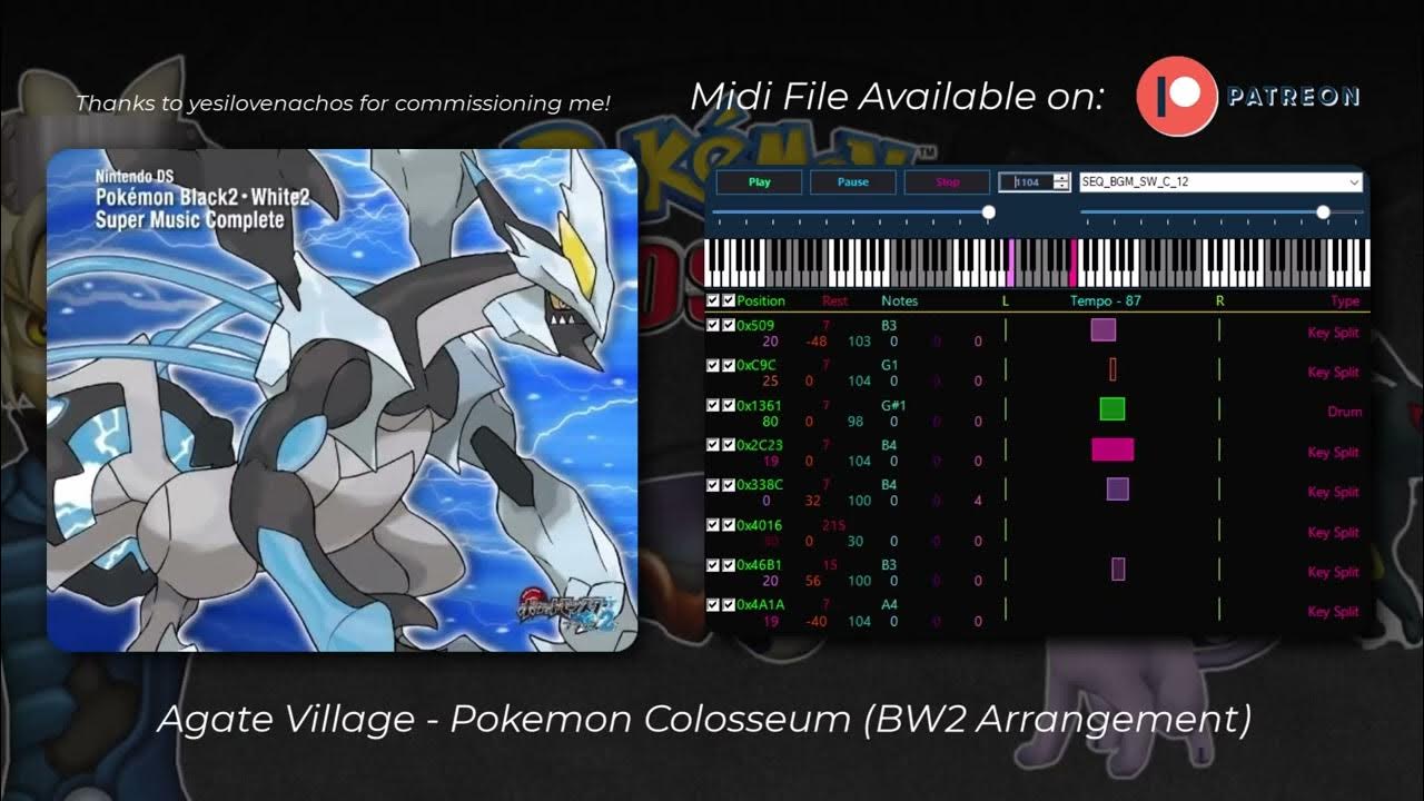 Agate Village - Pokémon Colosseum (BW2 Remix) - YouTube