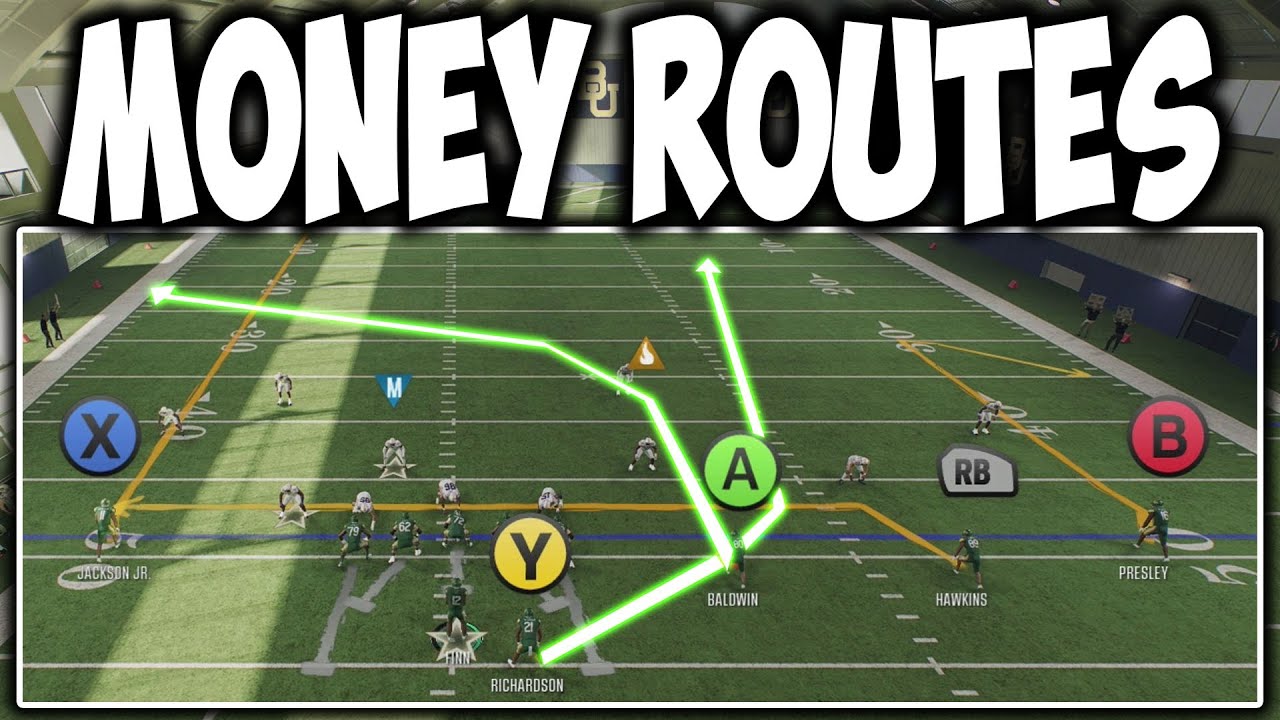 NCAA 25 OverPowered Route Beating All Defenses In College Football 25 ...