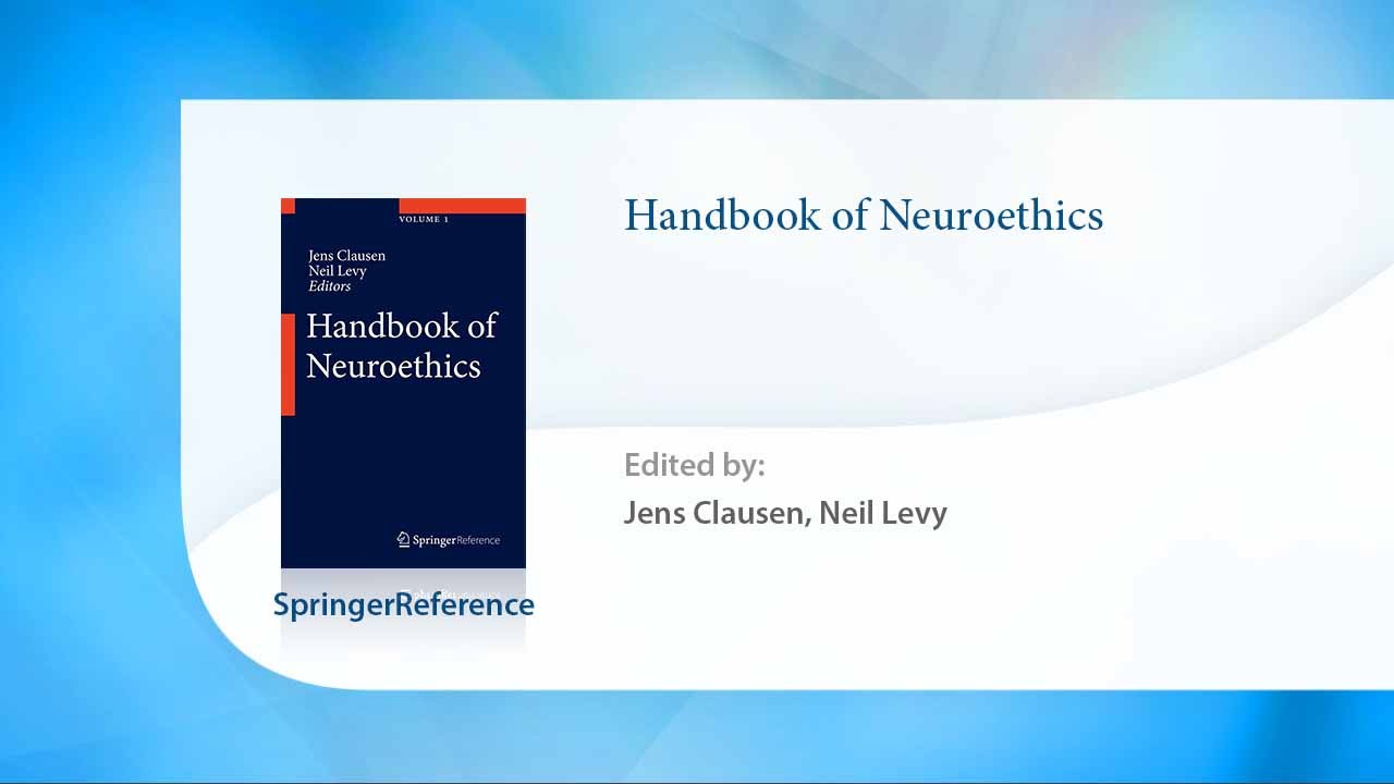 Handbook of Neuroethics - YouTube