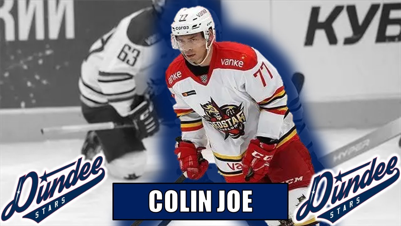 Dundee Stars Sign Colin Joe - YouTube