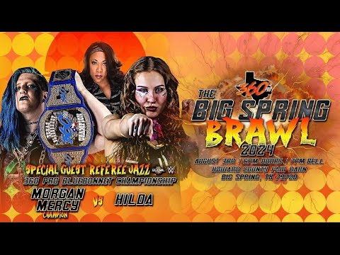 360 Pro BlueBonnet championship Match. Morgan Mercy(c) Vs Hilda ...