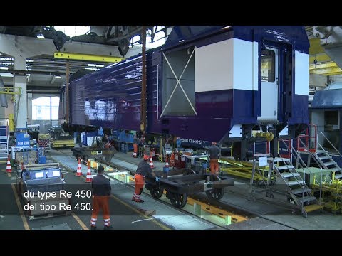 Modernization SBB DPZ trains S-Bahn Zürich - Project LION - YouTube