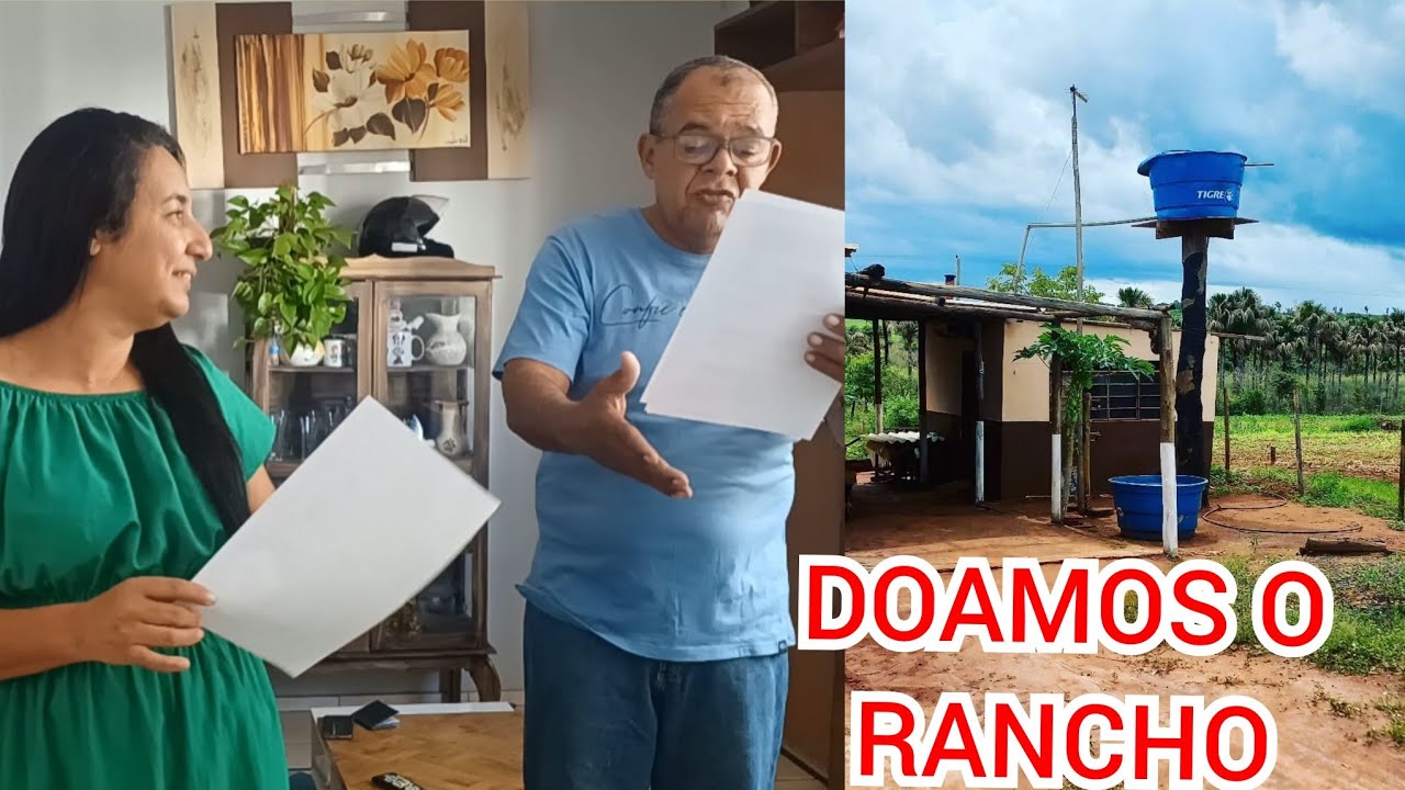 DOAMOS UMA PARTE DO RANCHO - YouTube