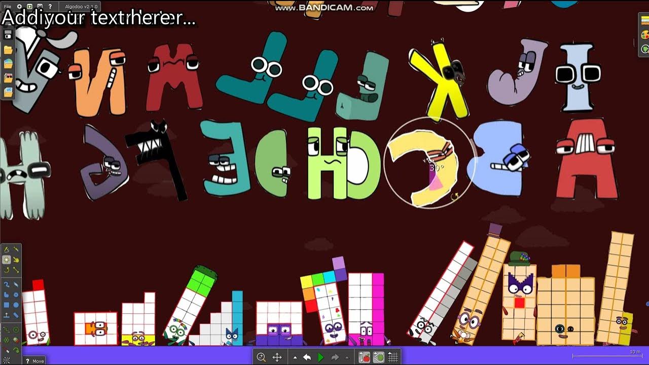 SPANISH alphabet BAND IN REVERSE - YouTube