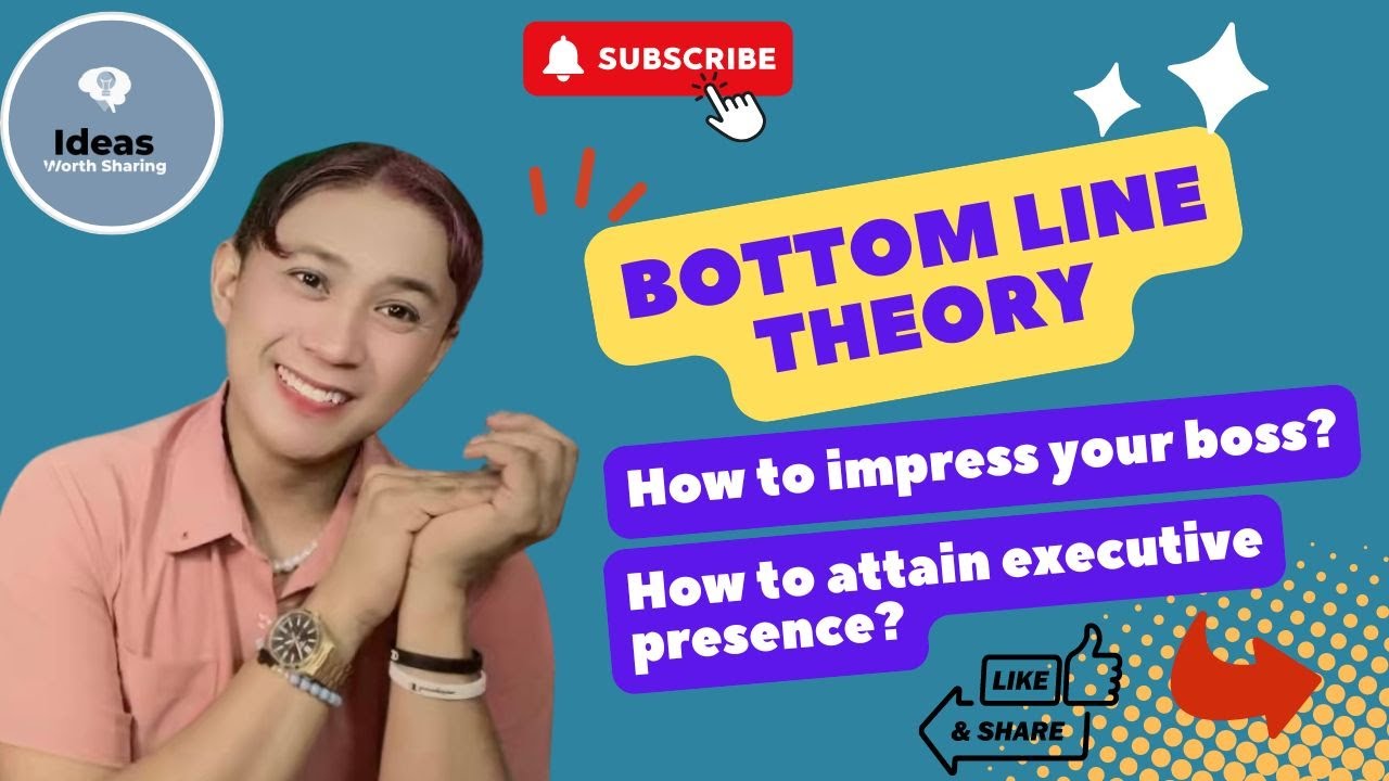 How "Bottom Line Theory" Improves Work Performance | Ideas Worth ...