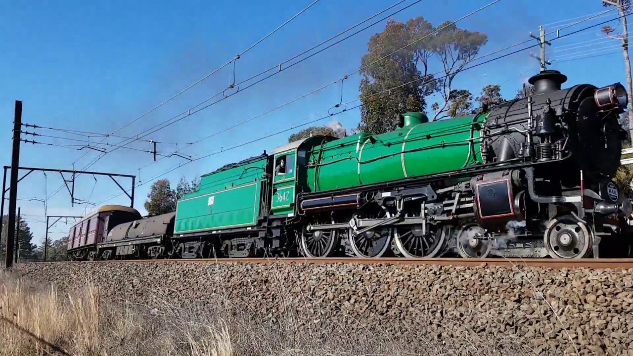 Steam Locomotive 3642 - Blue Mountains Line 150th Anniversary - 23rd ...
