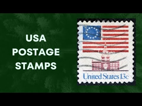 United States of America Postage Stamps series - YouTube