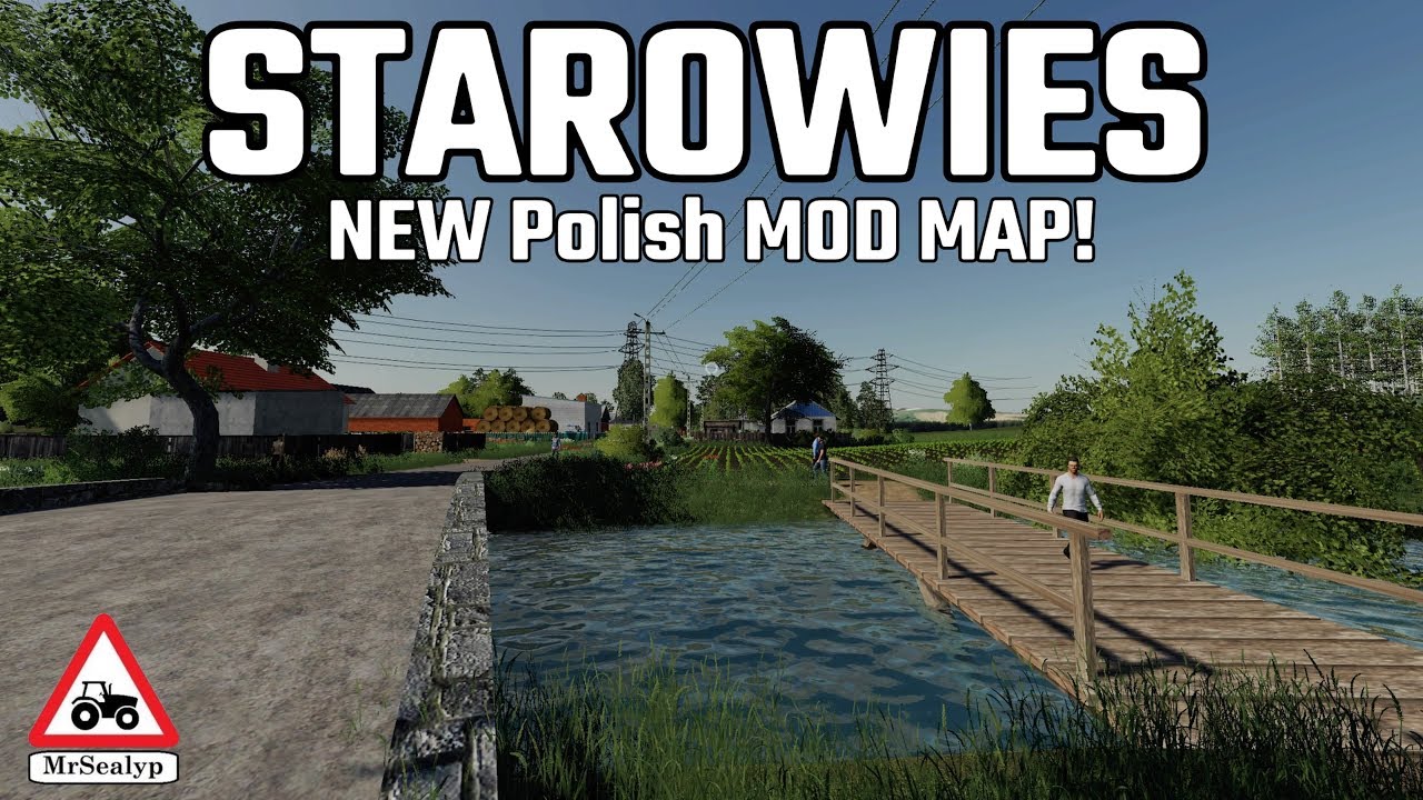 STAROWIES, NEW MOD MAP! MAP TOUR! Farming Simulator 19, PS4. New to ...