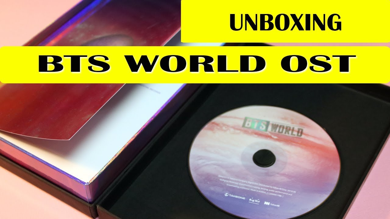 Unboxing-BTS WORLD OST Album -GeeKo - YouTube