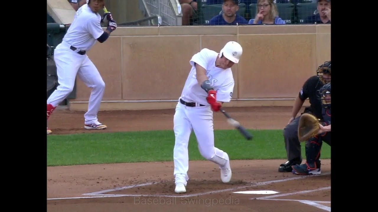 Max Kepler Home Run Swing Slow Motion 2019-1(#35) - YouTube
