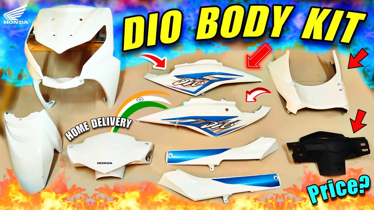 Honda Dio Body Parts Price List 🧿 +91 98932 35053 | Honda Dio BS3 Body ...