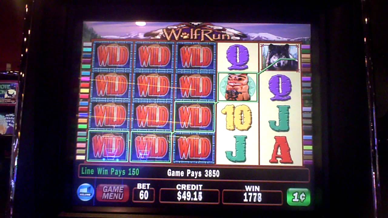Wolf Run Slot Machine Line Hit - YouTube