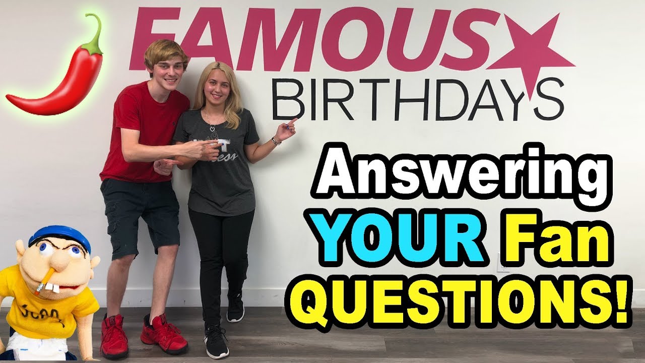 SML + CHILLY: Fan Q&A Famous Birthdays Interview!! - YouTube