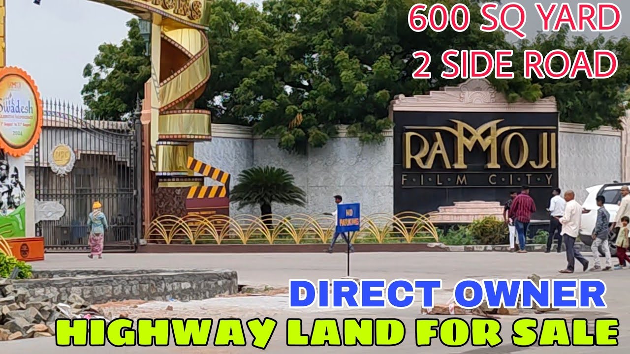600 SQ YARD 2 SIDE ROAD DIRECT OWNER LAND FOR SALE HYDERABAD ELIP ...