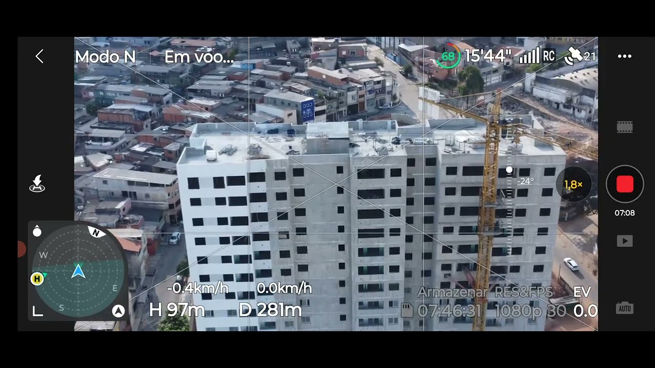 Gravando tela voo drone cfly mini 2 se 11. 05.24 - YouTube