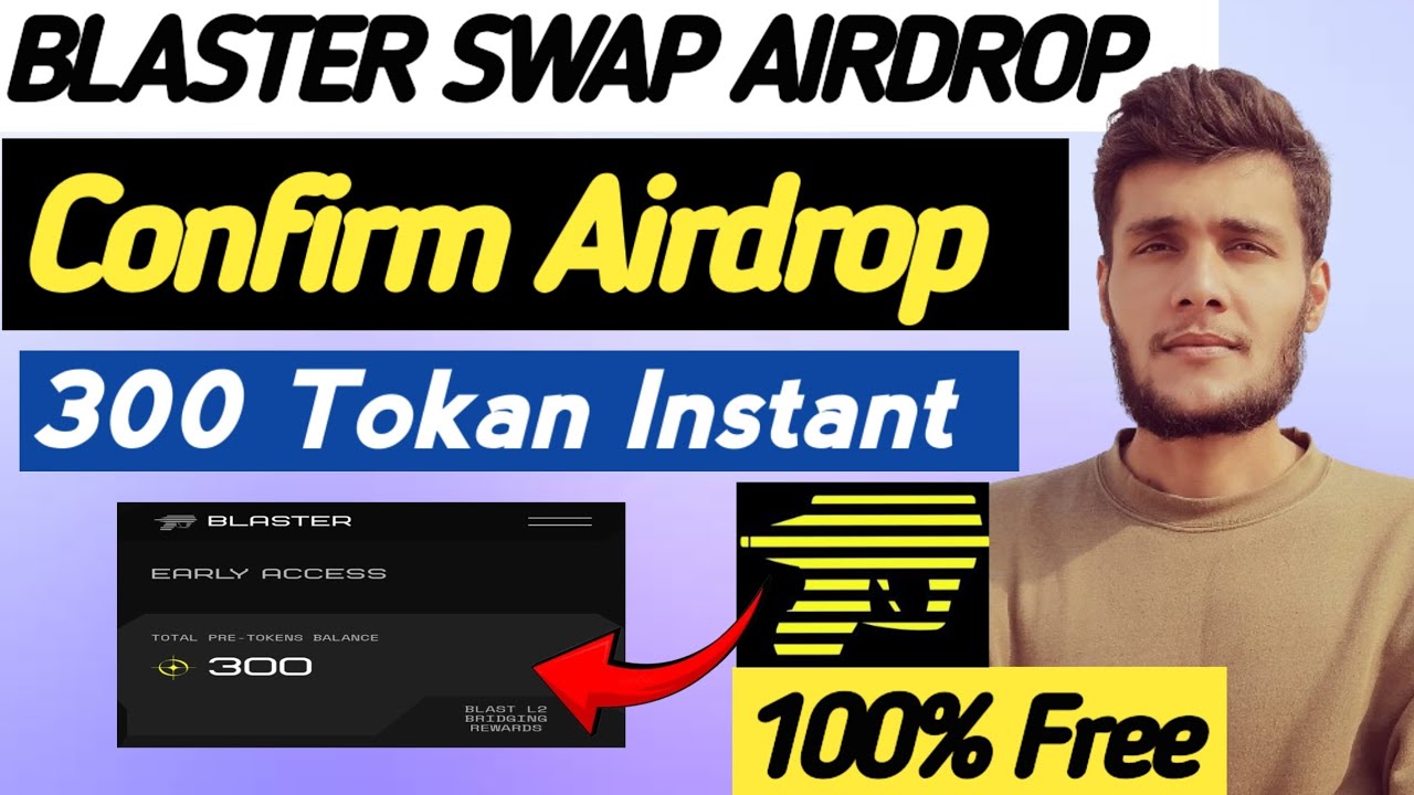 Blaster Swap Confirm Airdrop Step By Step Guide | New Instant Airdrop - YouTube