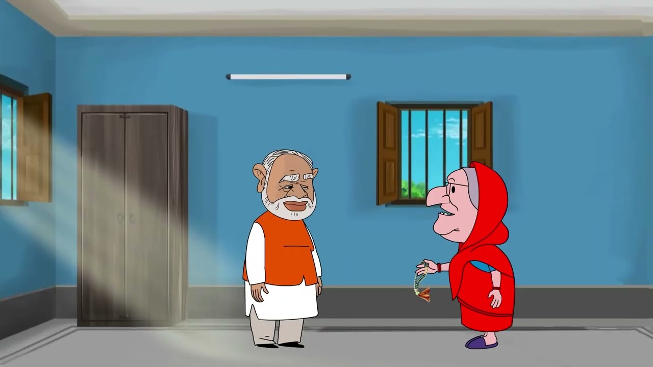 Sheikh Hasina Funny Cartoon। Hasina Maggi Nuddules । Sheikh Hasina Modi ...