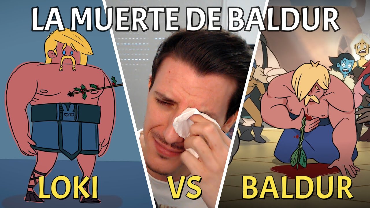 😭 LA MUERTE DE BALDUR 😭 DLH (LOKI VS BALDUR) DESTRIPANDO LA HISTORIA de ...