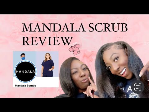 MANDALA SCRUB REVIEW! 🤔#scrubs #mandala #nurselife #hospital # ...