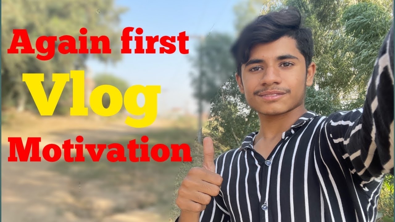 First vlog motivation by me for young generation - YouTube
