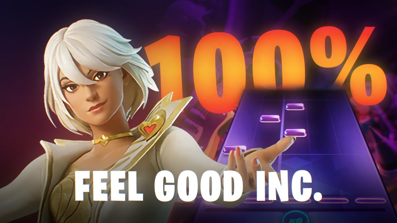 Fortnite Festival "Gorillaz - Feel Good Inc." Expert Vocals 100% FC ...