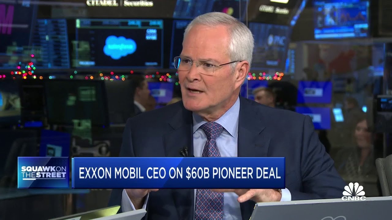 Exxon Mobil CEO on $60 billion Pioneer deal: Don't think you can find ...