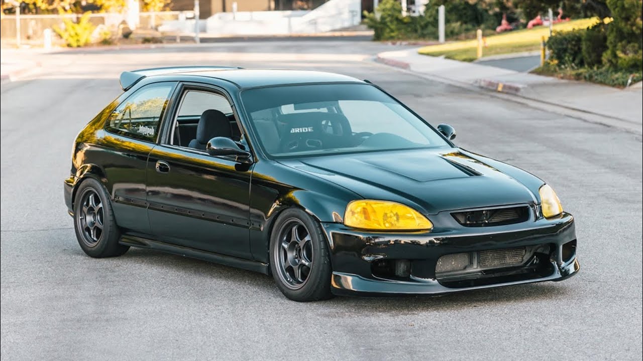 3d tuning part - 8 Honda Civic type R 2000 Modified - YouTube