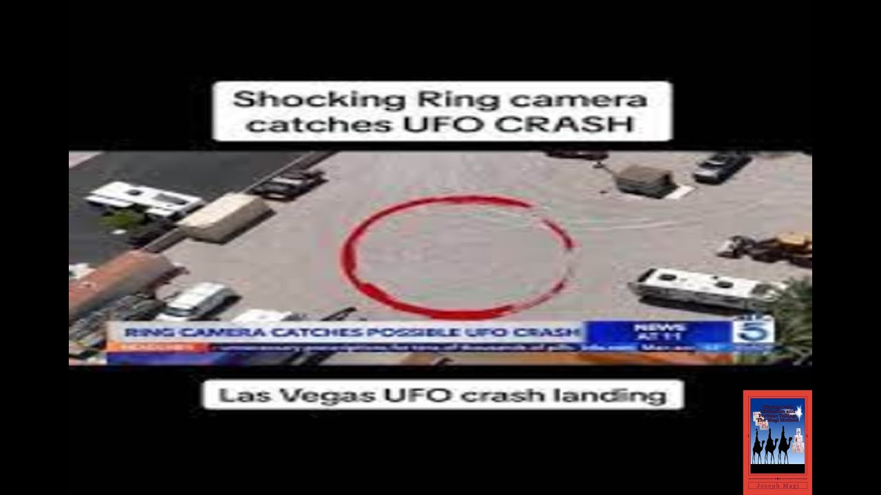 Alien UFO CRASHES in Las Vegas Back Yard - YouTube