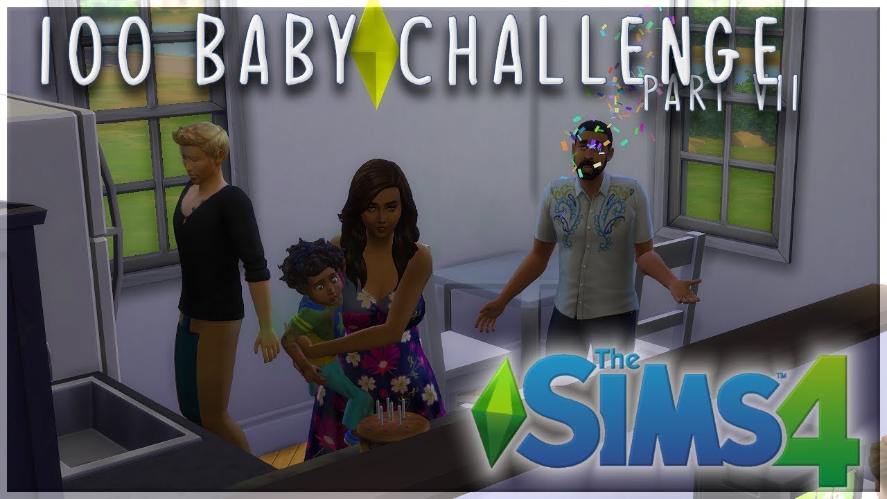 100 Baby part 7|| Sims 4 || Smelly Birthday - YouTube