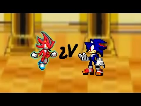 ssf2 mods fire chaos vs shadic - YouTube