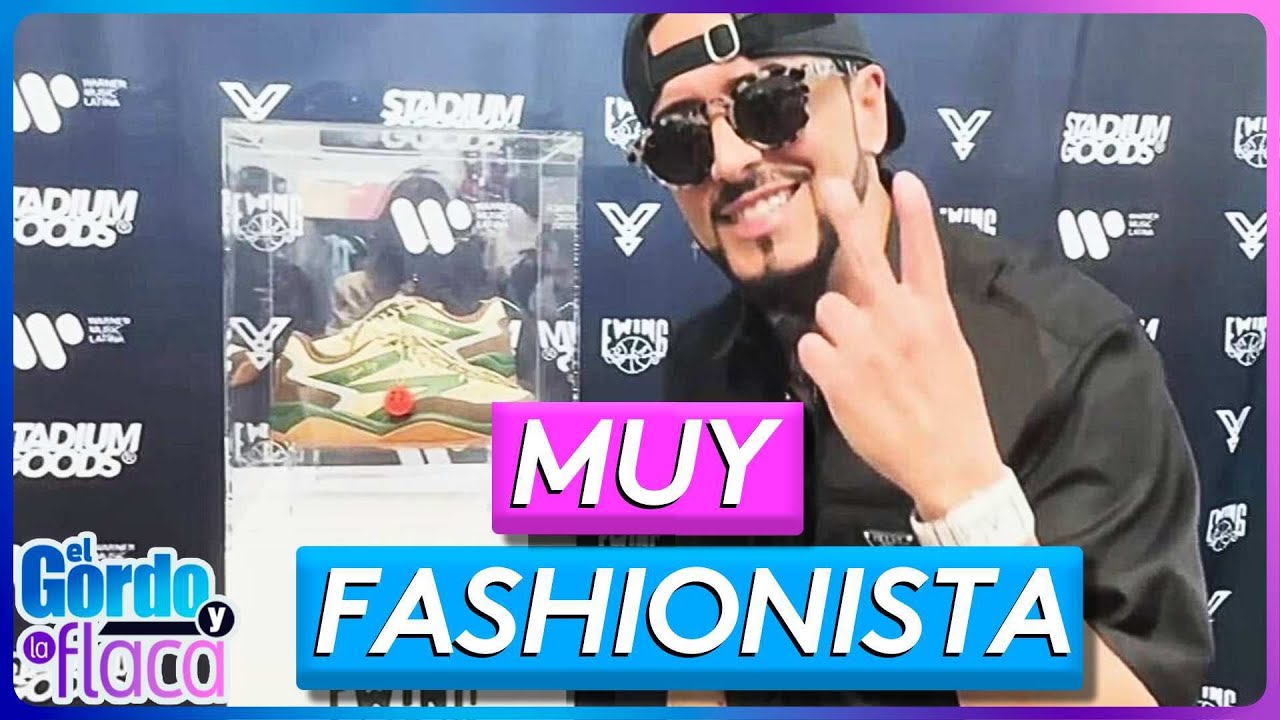 Yandel presume los tenis que presentó en la Semana de la Moda en Nueva ...