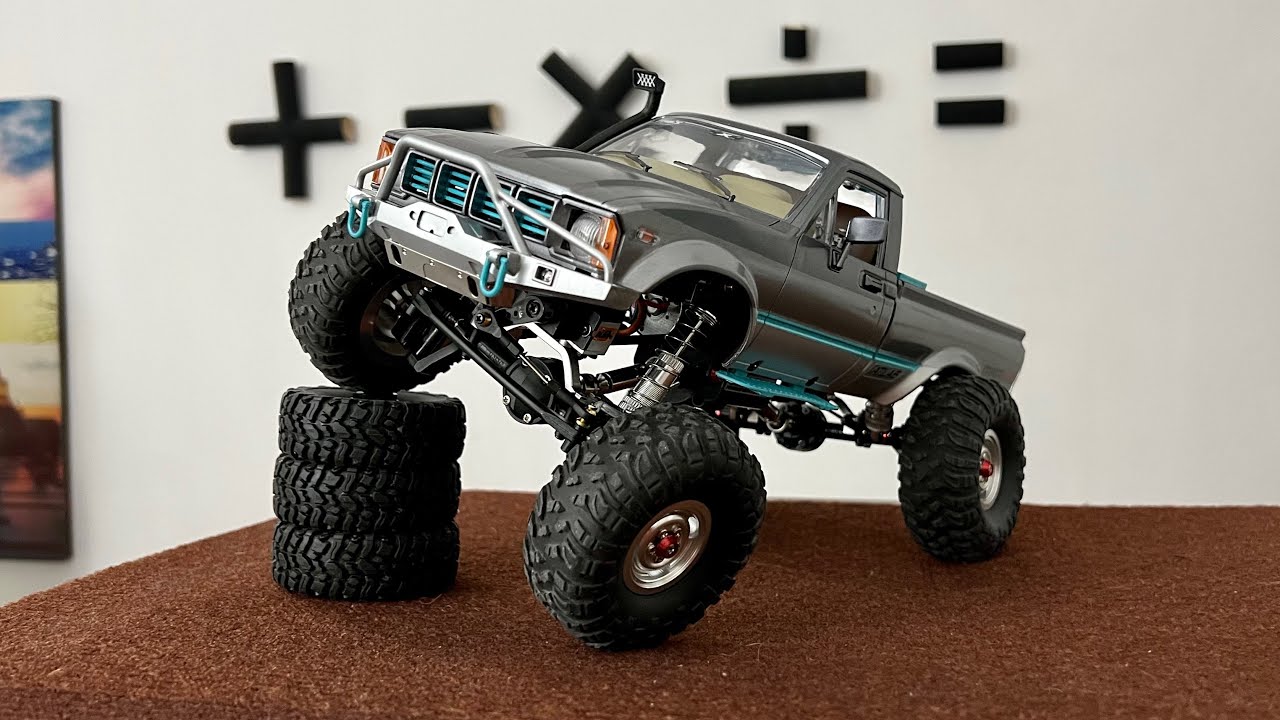 First Indoor Test Run: C24 Build with RBR/C Portal Axles, MN Wheels ...