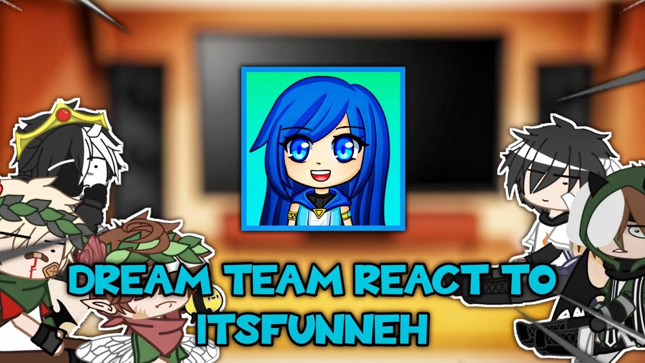 MCYTS || DSMP || DREAM TEAM REACT TO ITSFUNNEH || Krew Gacha || Gacha ...