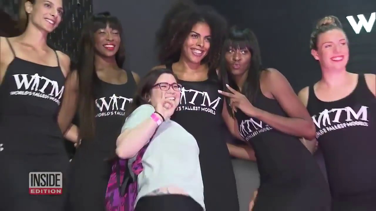 Inside Edition about Worlds Tallest Models - YouTube