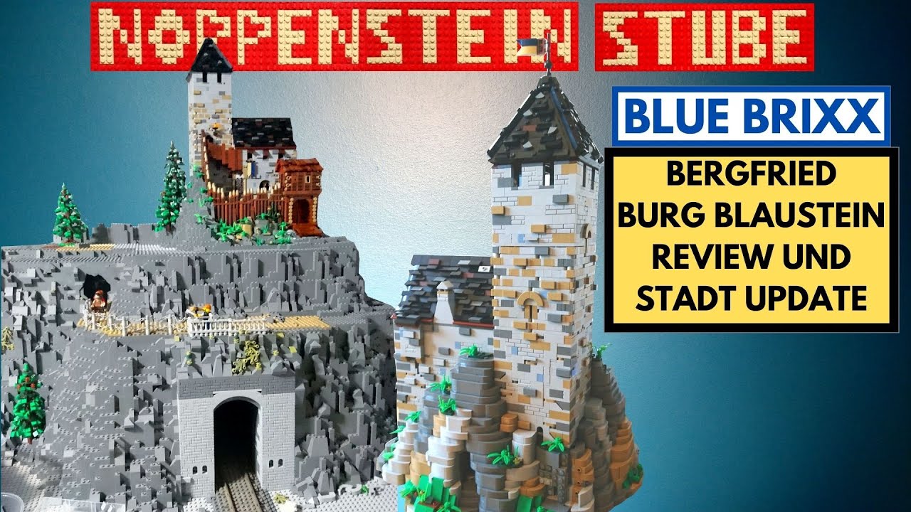 Blue Brixx Burg Blaustein mit Bergfried Erweiterung auf meinem Berg ...
