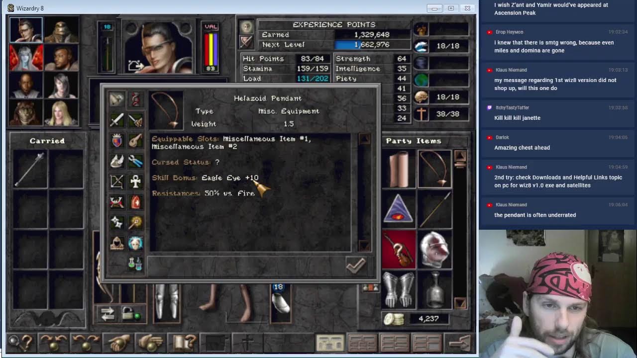 Wizardry 8 - Slightly more difficult mod - YouTube