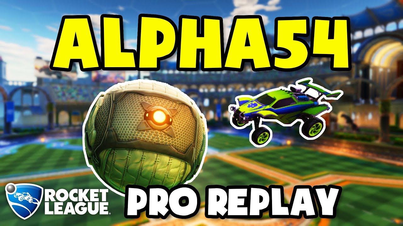 Alpha54 Pro Ranked 2v2 #61 - Rocket League Replays - YouTube