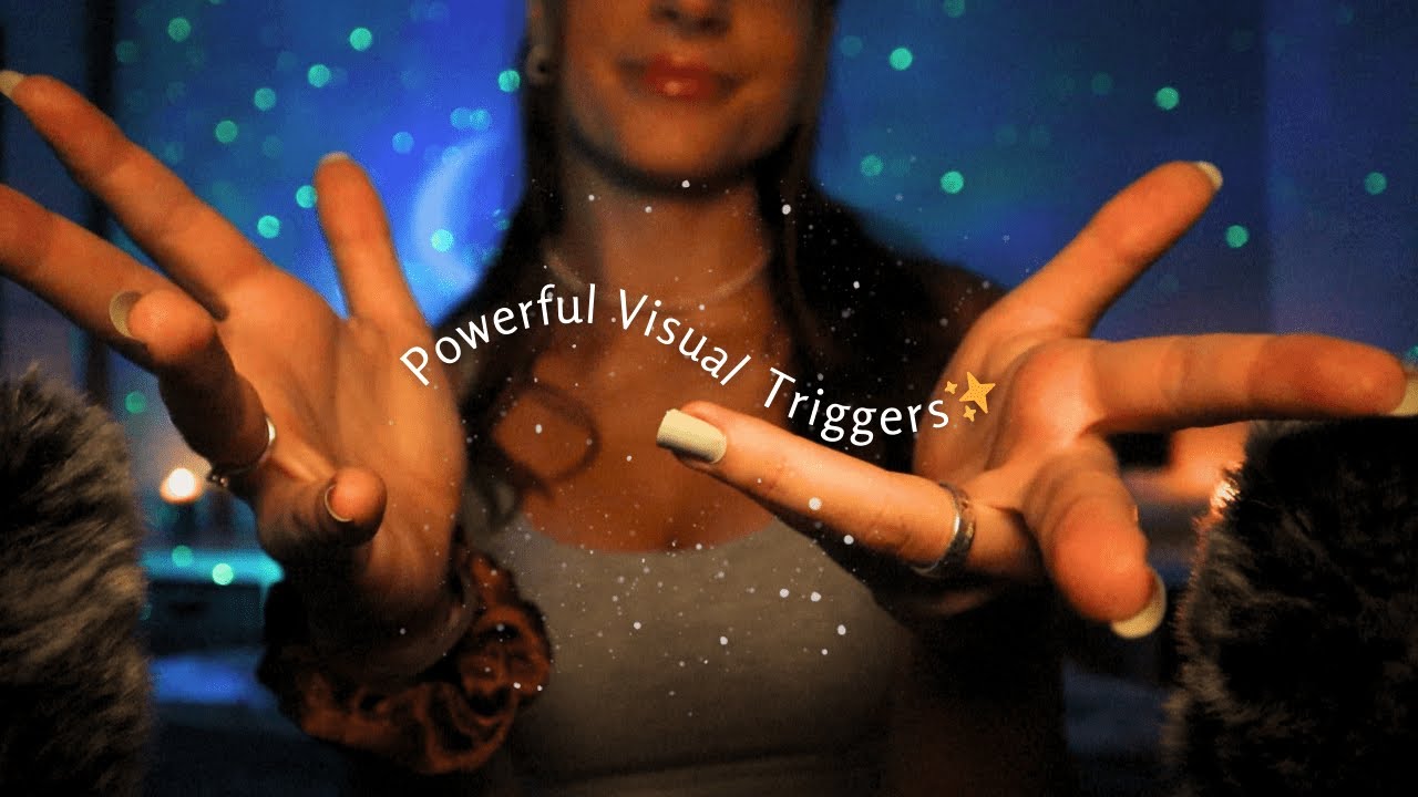 ASMR | Hypnotic Visual Triggers That Will Melt Your Mind (Hand Movements, Light Triggers ...