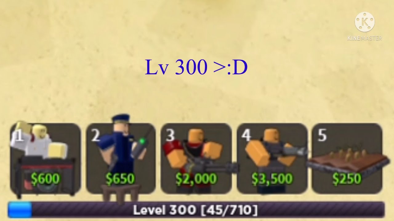 Roblox | Reach lv 300 in tds | Tower Defense Simulator - YouTube