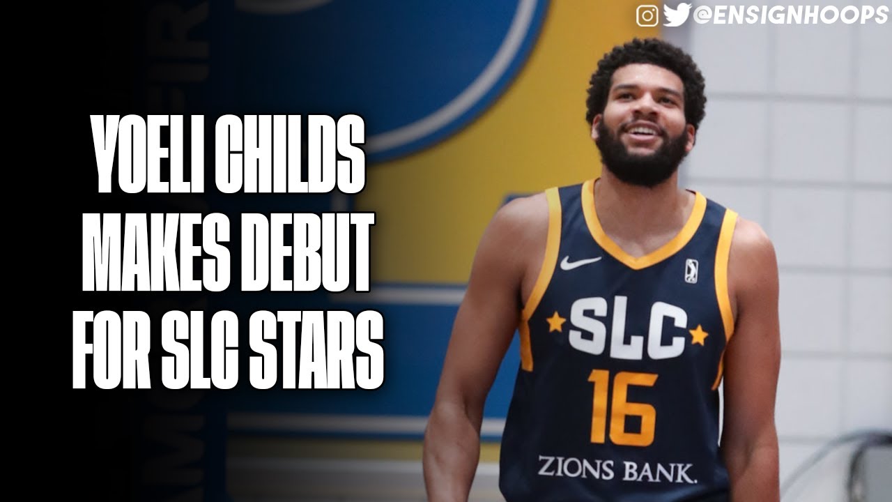 Yoeli Childs Makes SLC Stars Debut - YouTube