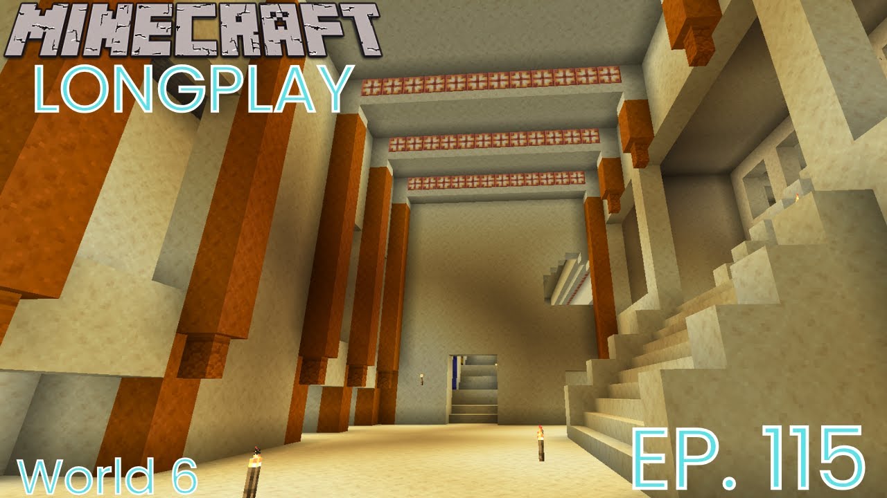 Working On The Inside Of the Hall - Ep 115 - Minecraft Survival 1.21 ...